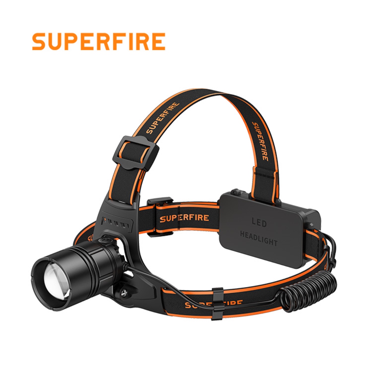 Zoomable Headlamp | cree led Head Light | Superfire