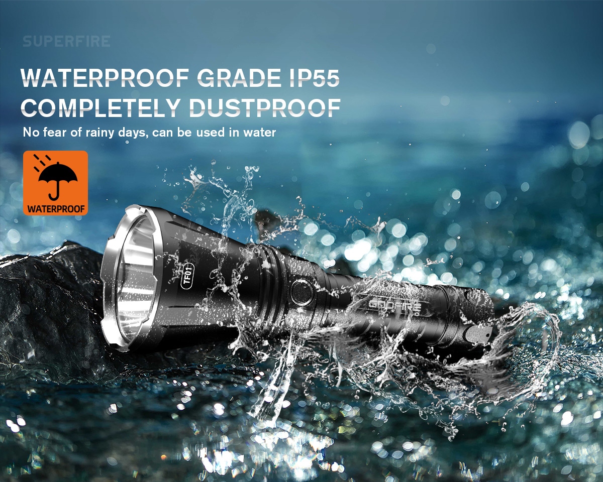 High Performance | High Quality | High End Flashlight | GODFIRE | SUPERFIRE